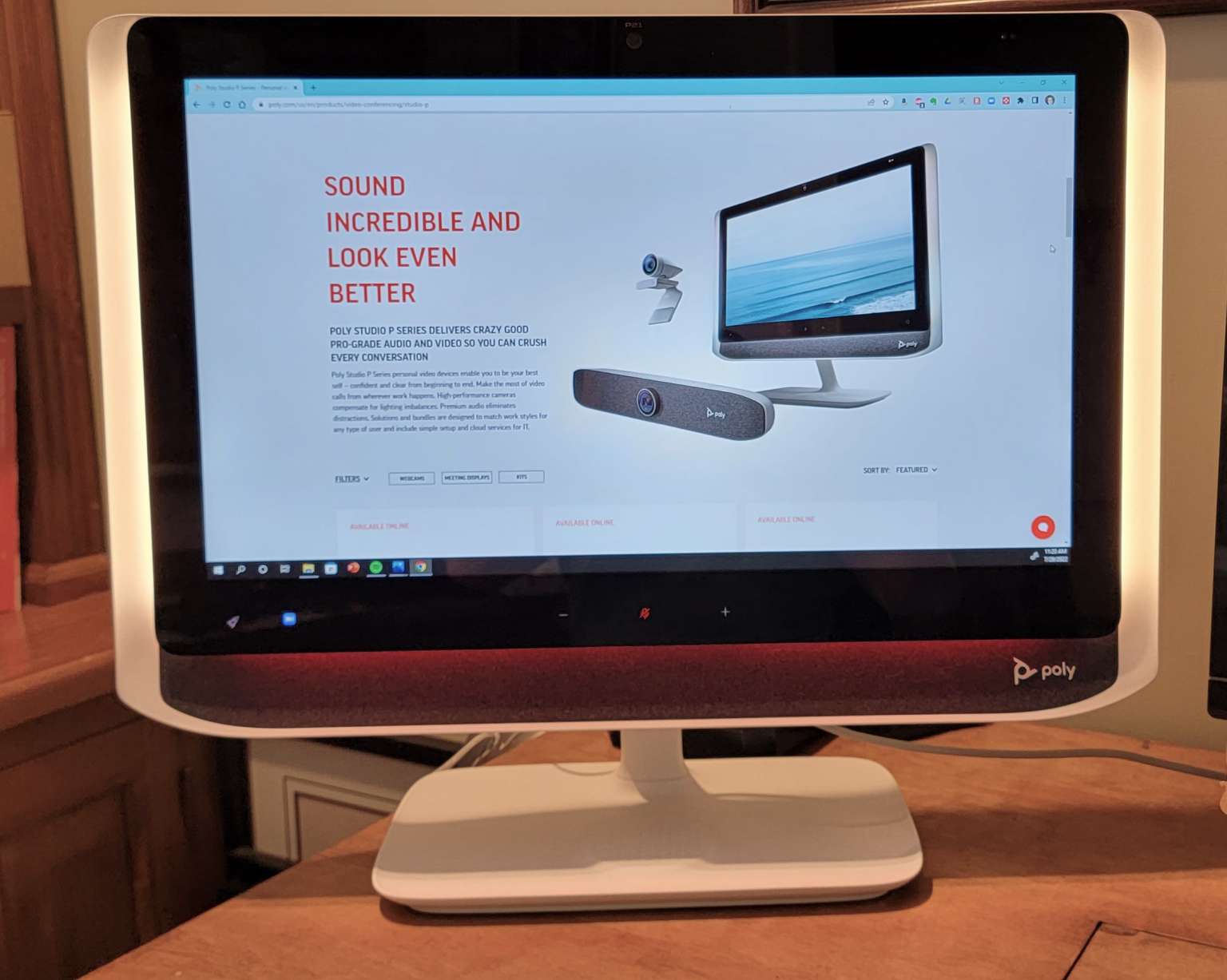 Poly Studio P21 Personal Meeting Display review - The Gadgeteer