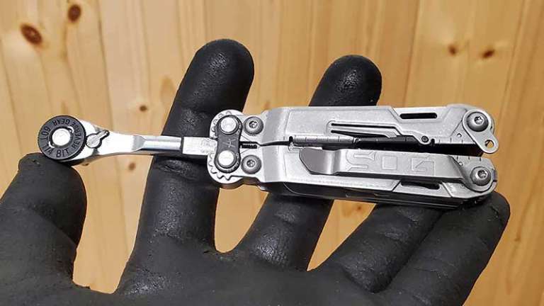 This mini ratchet accessory makes your Leatherman multi-tool even ...