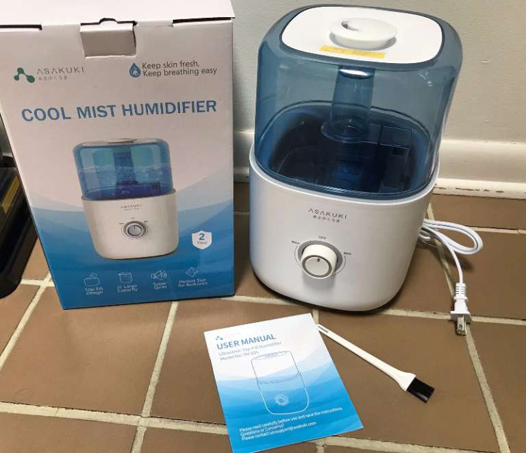 Asakuki Humidifier Review The Gadgeteer