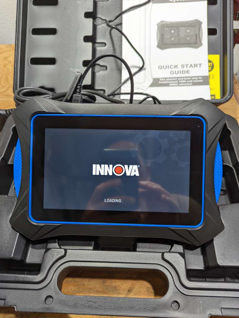 Innova 7111 Smart Diagnostic System OBD Scanner Tablet review ...