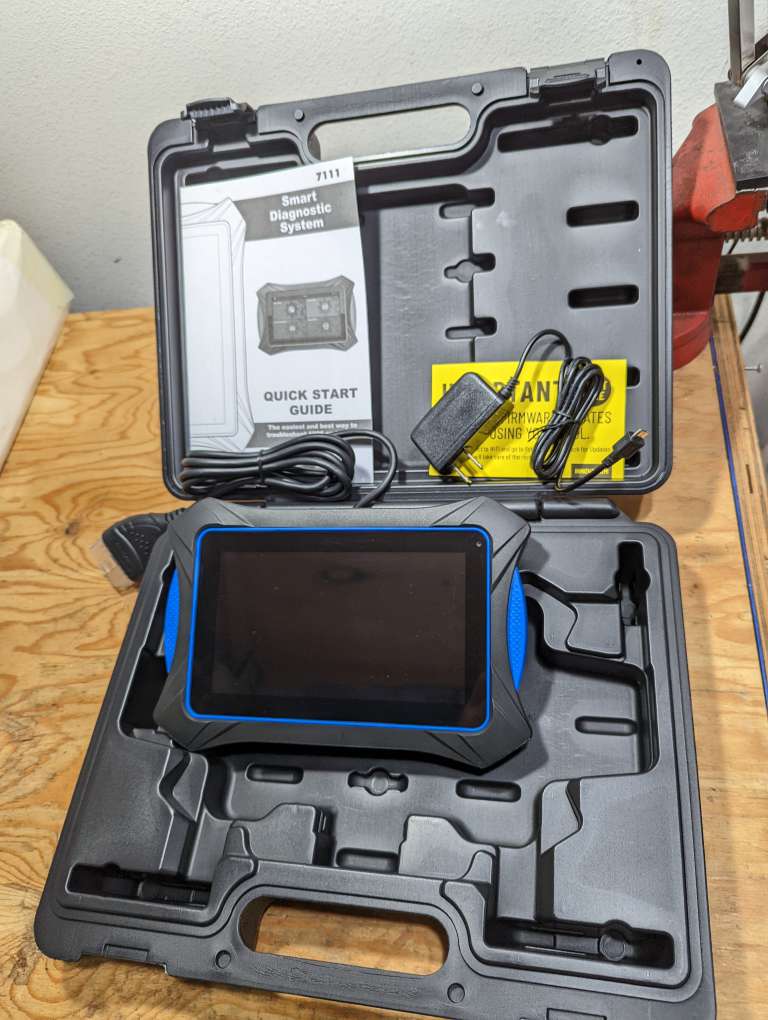 Innova 7111 Smart Diagnostic System OBD Scanner Tablet review ...