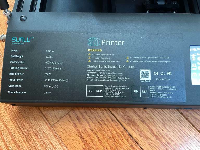 Sunlu S9 plus 3D printer review – Powerful 3D printing with oodles of ...