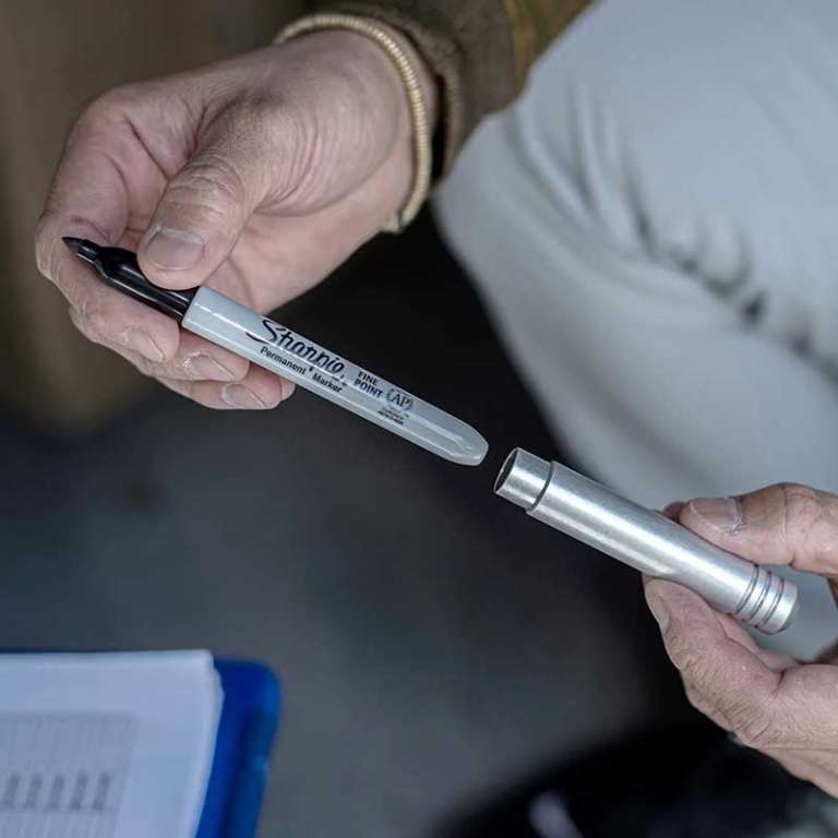 Dango turns a Sharpie marker into a super marker with a secret power ...