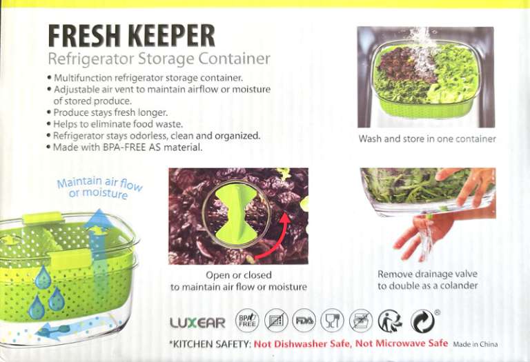 Luxear fresh food container set review - save your fresh food longer - The Gadgeteer