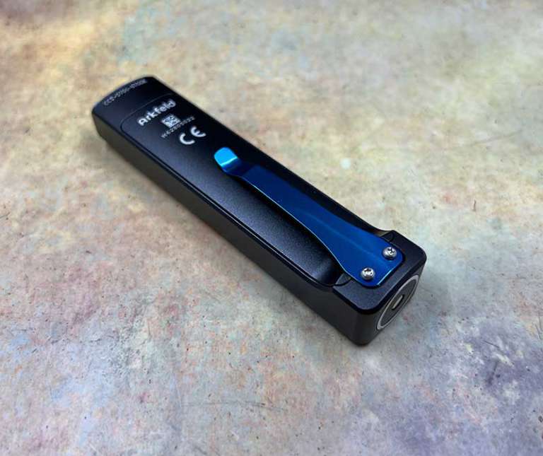 Olight Arkfeld flashlight review - Flat and fabulous! - The Gadgeteer