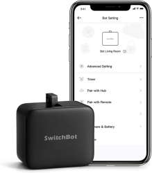 The SwitchBot Smart Switch Button Pusher is an easy way transform your ...