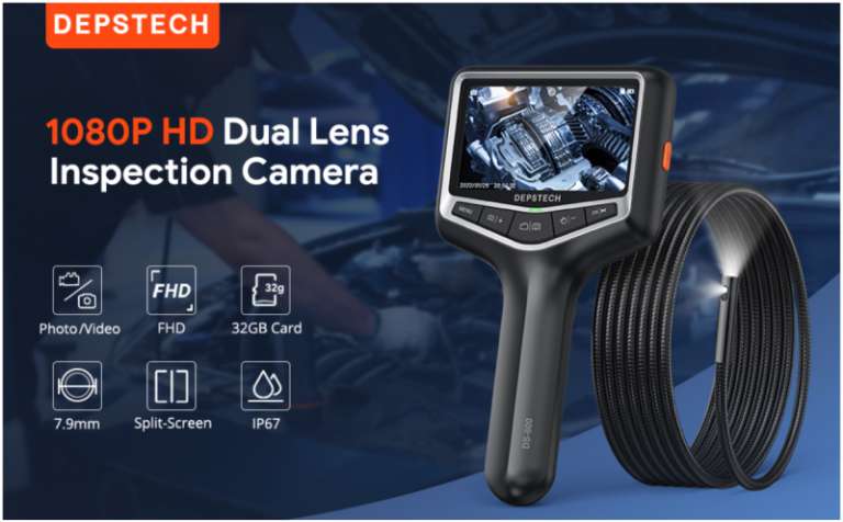 Depstech DS600 Dual Lens Borescope review - The Gadgeteer