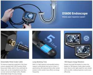 Depstech DS600 Dual Lens Borescope review - The Gadgeteer