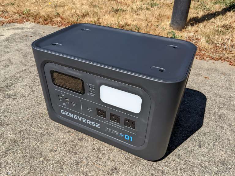 Geneverse Solar Generator HomePower ONE PRO review - Reliable app ...