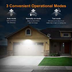 Lepower 1600LM Motion Sensor Security Lights with Solar Panel review ...