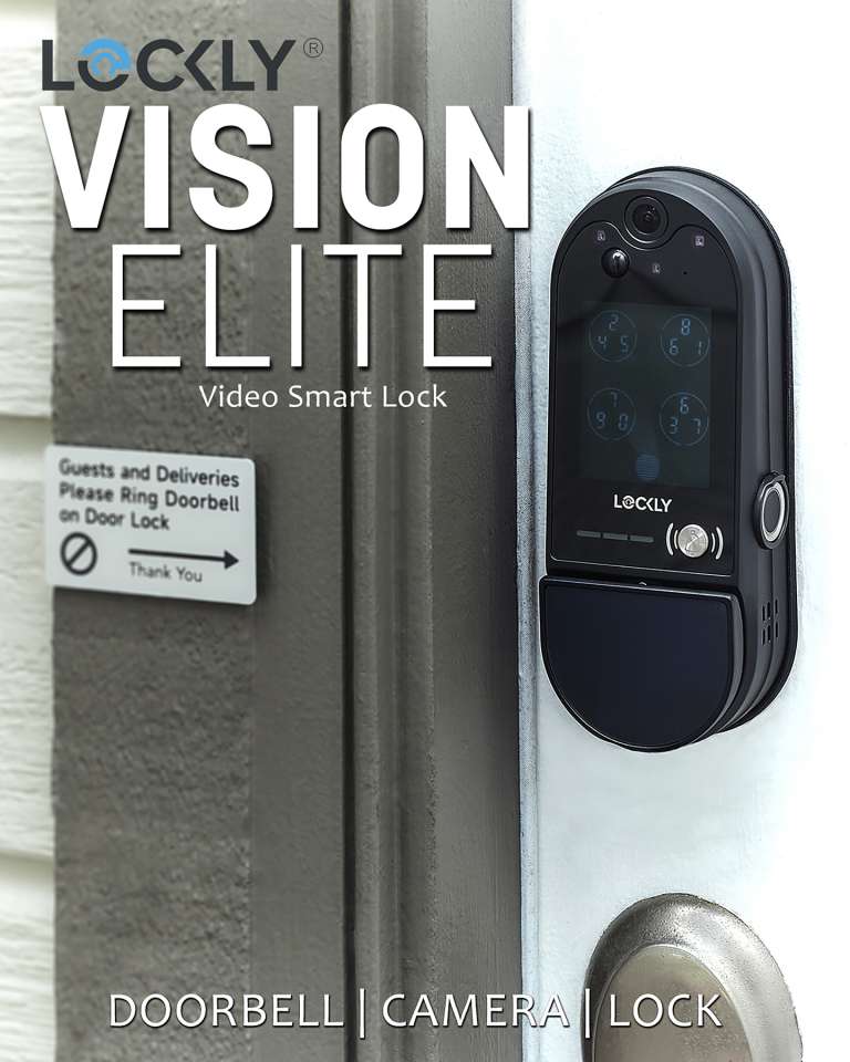 LOCKLY Vision Elite smart lock video doorbell review - The Gadgeteer