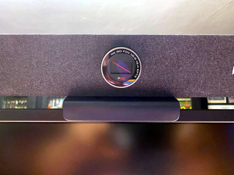 Poly Studio P15 Personal Video Bar review - A one piece total video ...