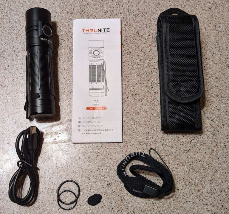 ThruNite T3 rechargeable flashlight review - this flashlight would make ...