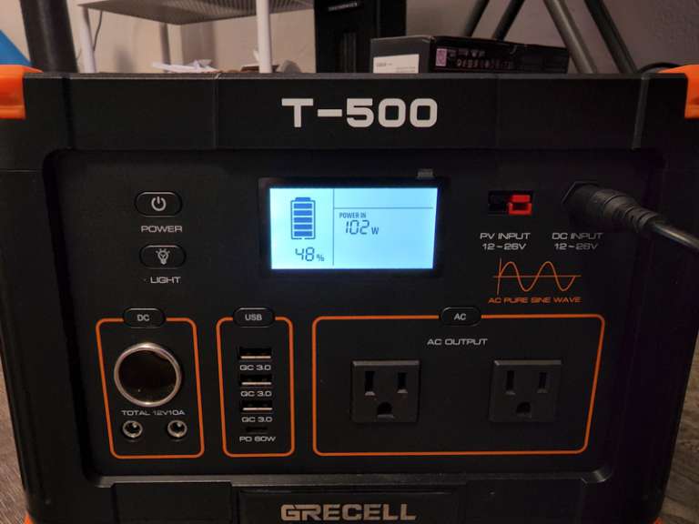 GRECELL T-500 power station review - The Gadgeteer