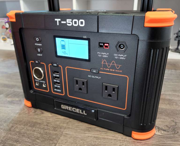 GRECELL T-500 power station review - The Gadgeteer