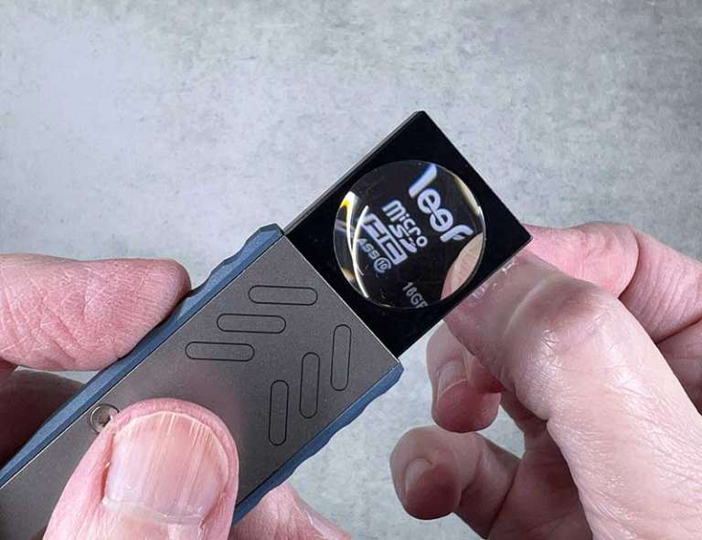 TEC Neo-Spec Pocket Magnifier review - Tiny 5x magnifier for your EDC ...