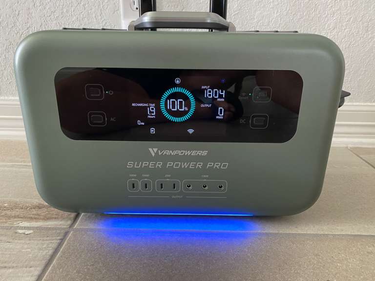 Vanpowers Super Power Pro 2000 portable power station review - The ...