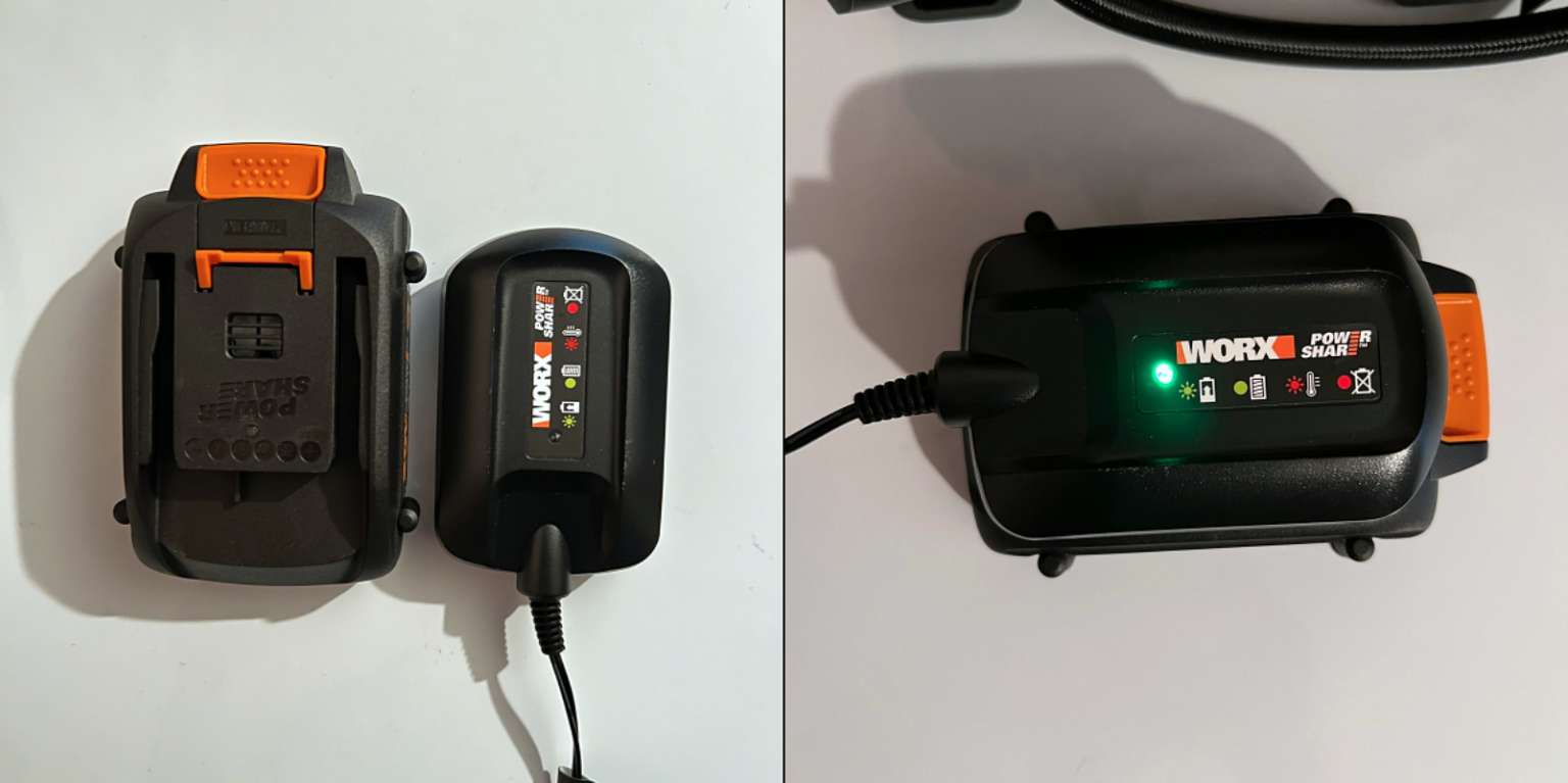 Worx 20V Power Share Portable Air Pump Inflator review - this small ...