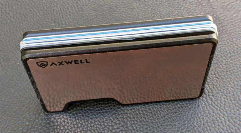 Axwell wallet review - A card organizer and tiny body armor? All for a ...