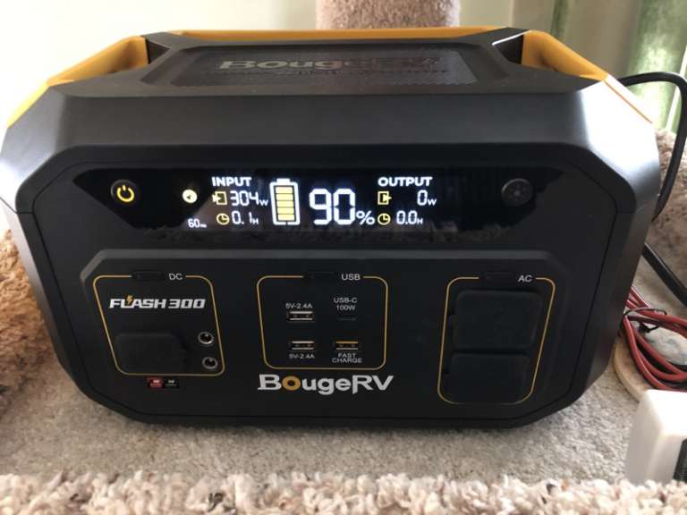 BougeRV Flash 300 portable power station review - The Gadgeteer
