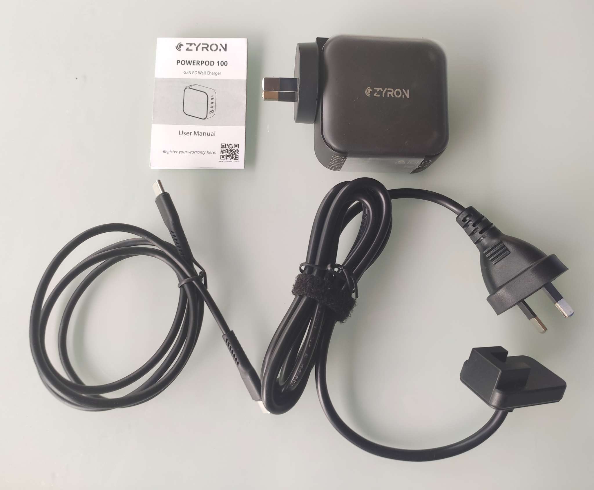 Zyron Powerpod 100W GaN charger review - a multi-port charger for world travelers - The Gadgeteer
