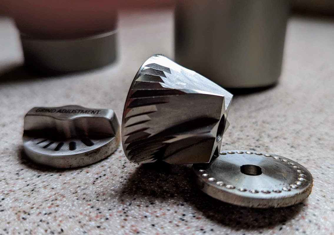 Wacaco Exagram timer / scale and Wacaco Exagrind hand coffee grinder ...