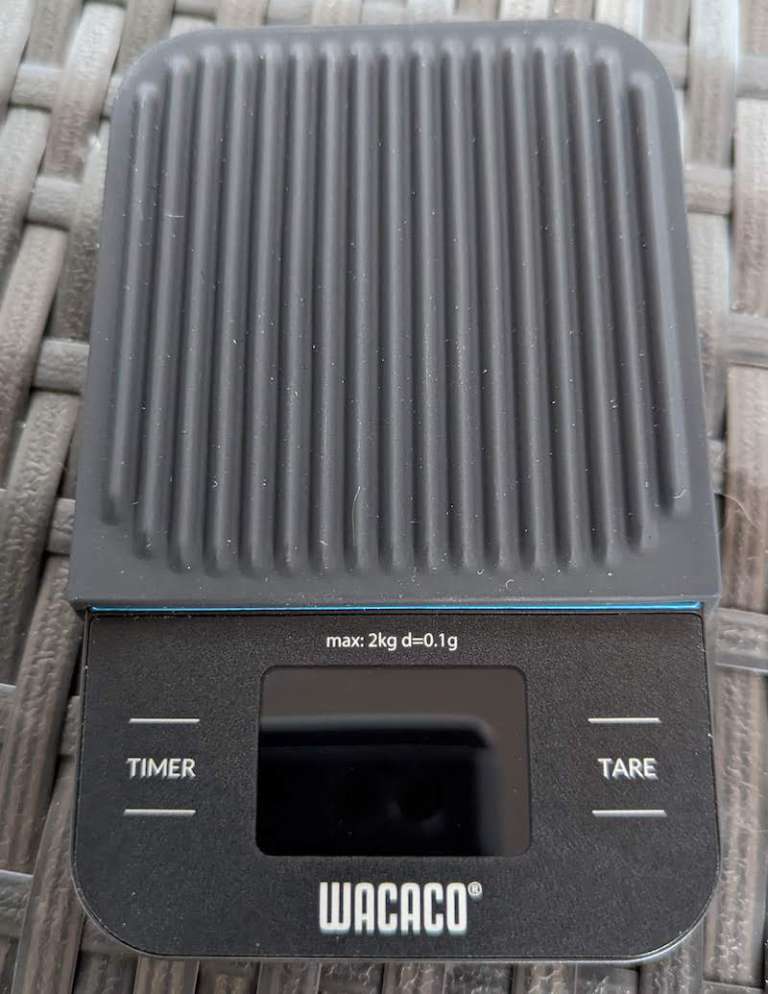 Wacaco Exagram timer / scale and Wacaco Exagrind hand coffee grinder ...