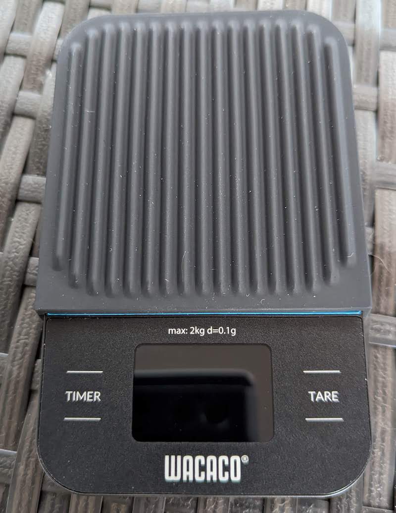 Wacaco Exagram timer / scale and Wacaco Exagrind hand coffee grinder ...