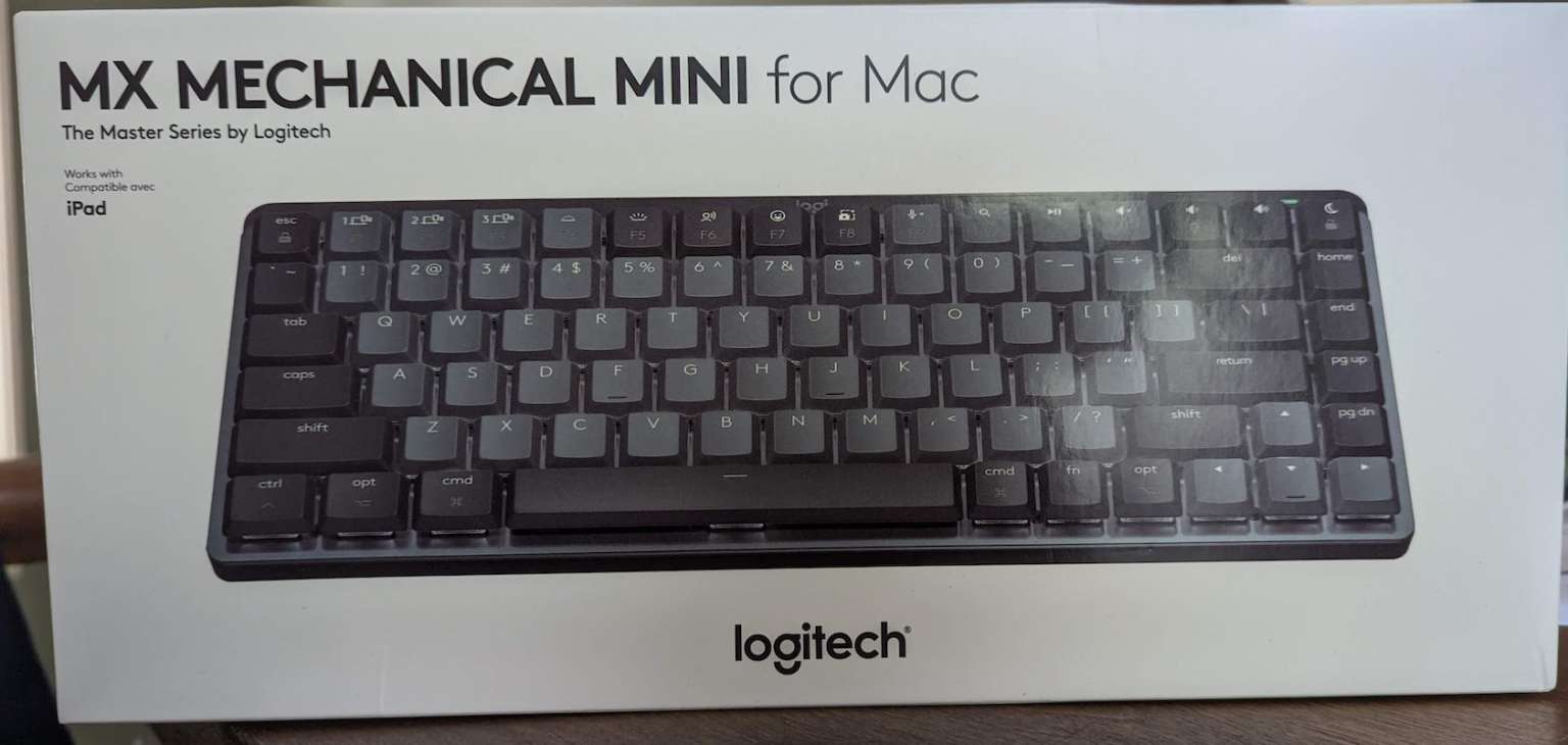 Logitech MX Mechanical Mini Keyboard for Mac, and MX Master 3S Mouse ...