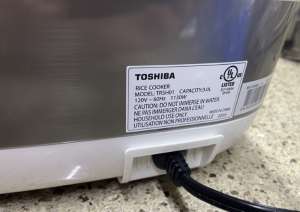 Toshiba TRSH01 Electric Rice Cooker review - Consistently scrumptious grains of gastronomic ...