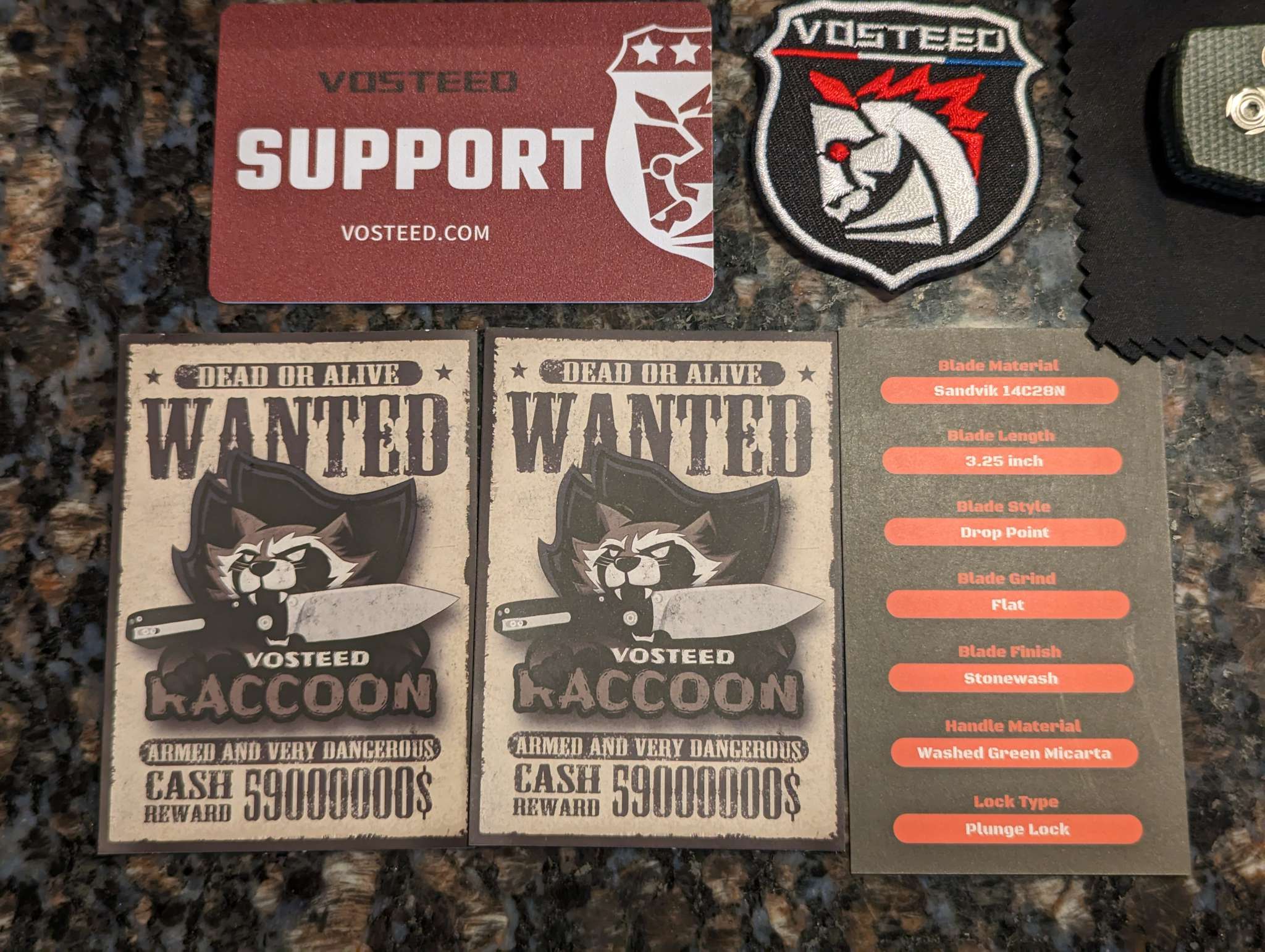 Vosteed Raccoon folding knife review - pocket sized guardian - The ...