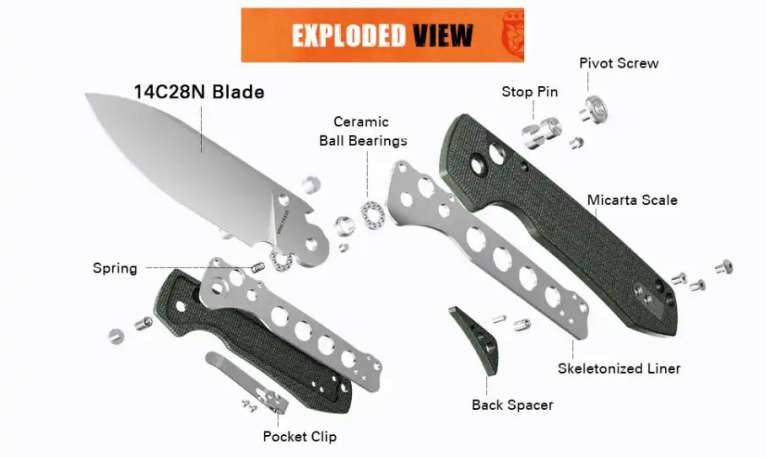 Vosteed Raccoon folding knife review - pocket sized guardian - The Gadgeteer