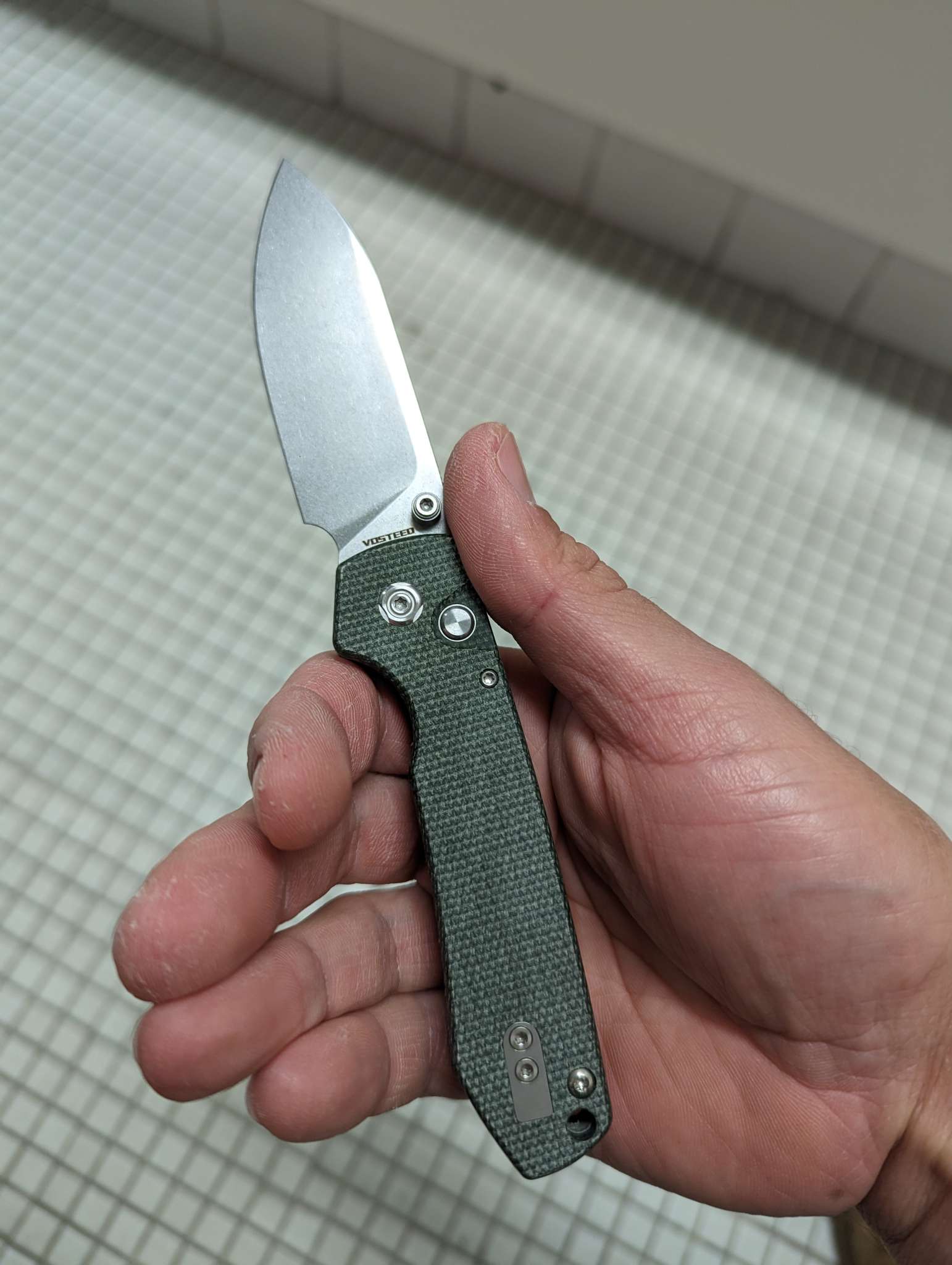 Vosteed Raccoon folding knife review - pocket sized guardian - The Gadgeteer