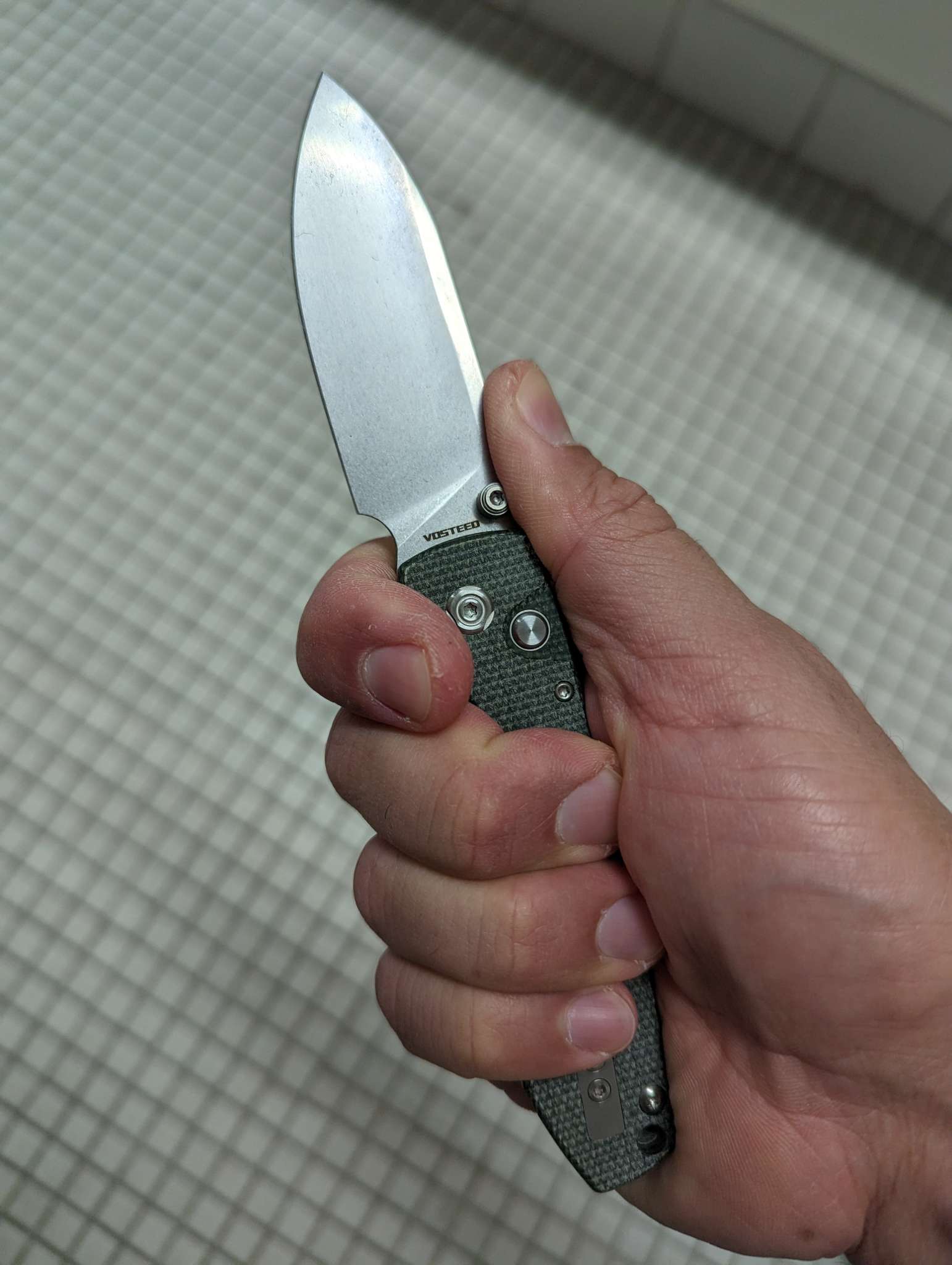 Vosteed Raccoon folding knife review - pocket sized guardian - The Gadgeteer