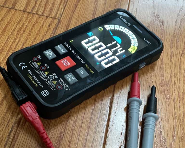 Kaiweets KM601 Smart Digital Multimeter review – Bright, accurate, easy ...