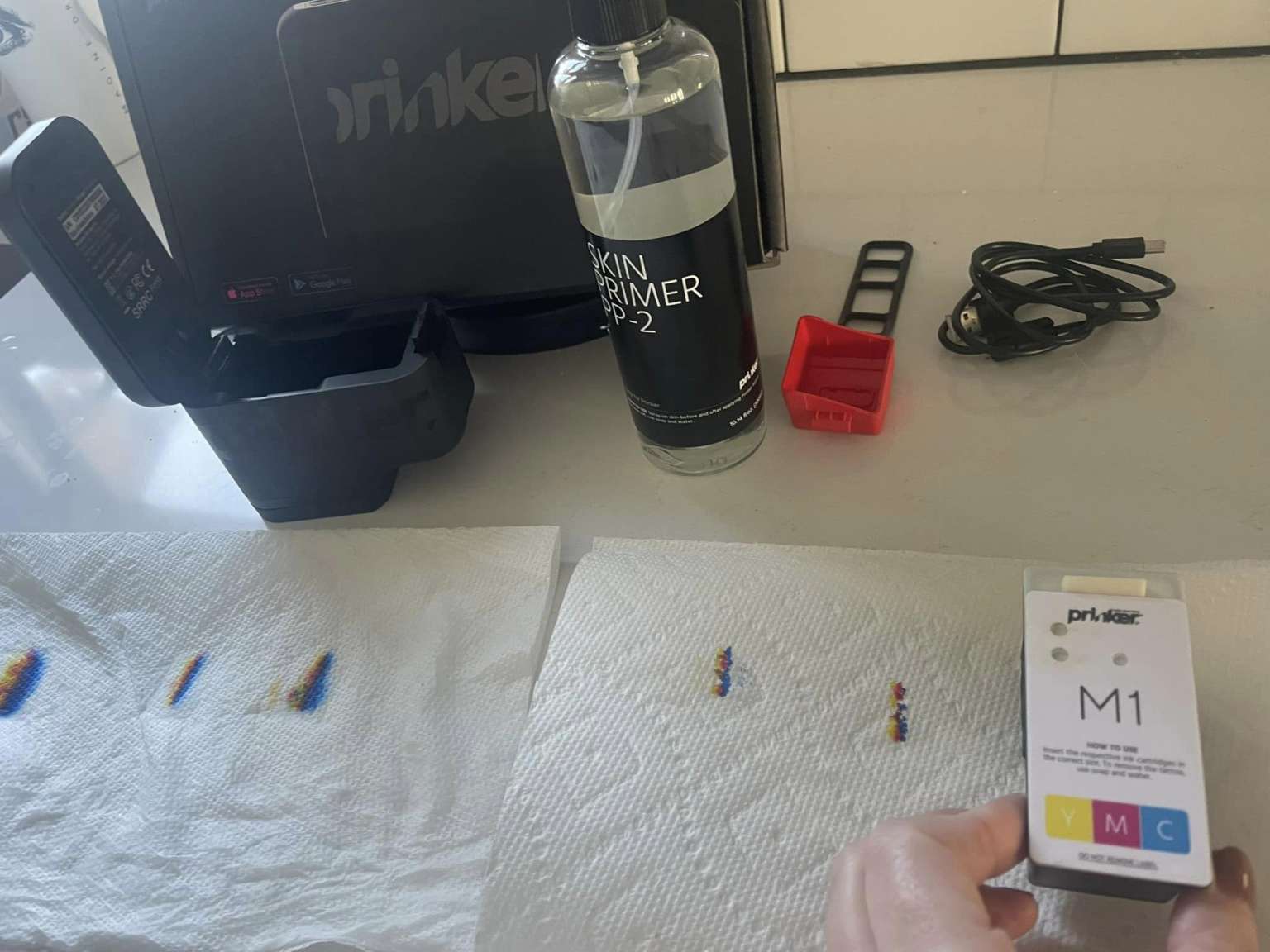 Prinker M temporary tattoo printer review - New school or traditional ...