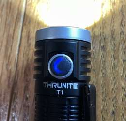 Thrunite T1 rechargeable 1500 lumen pocket flashlight review - Beefy ...