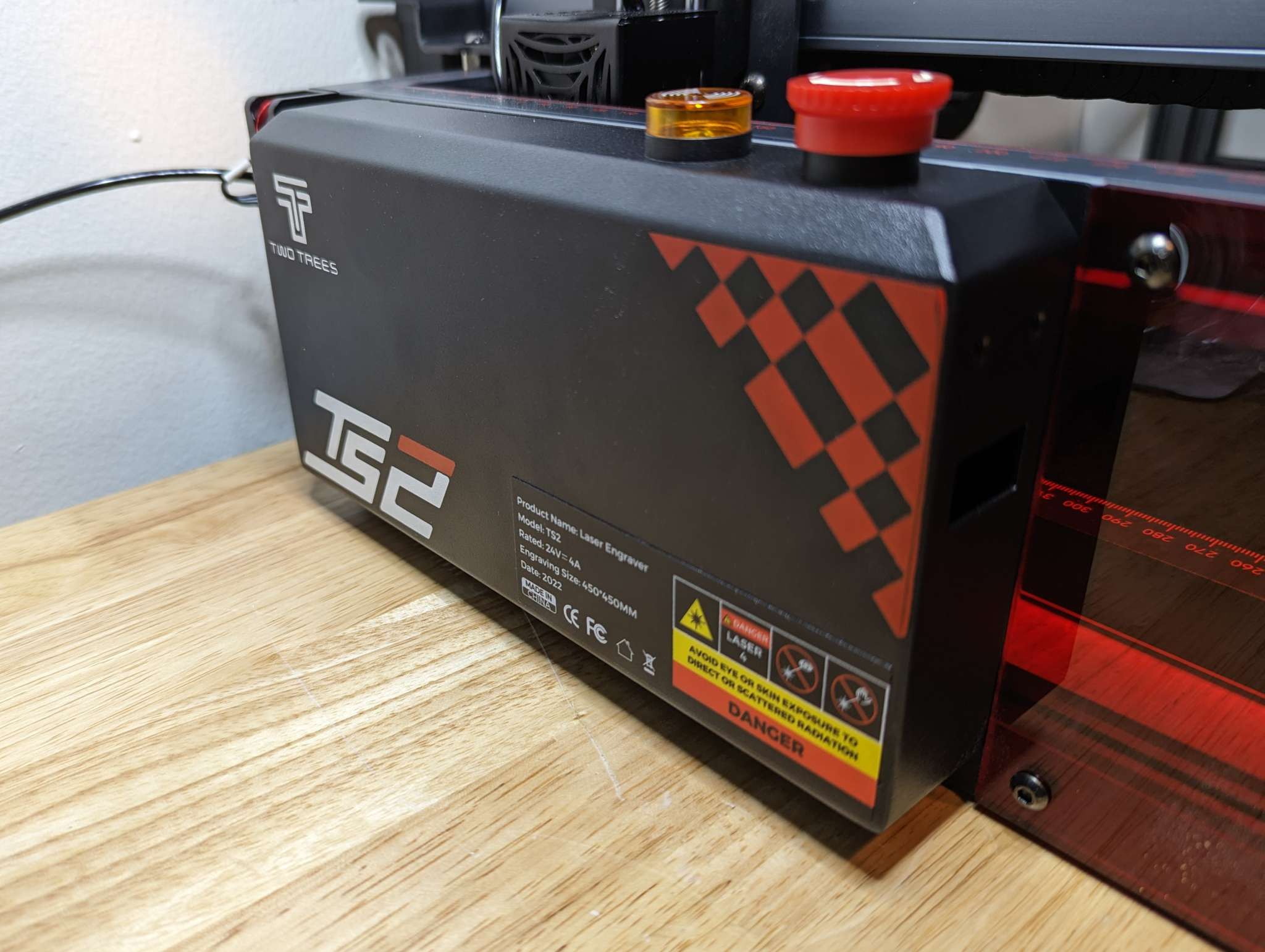 TwoTrees TS2 10W Diode Laser Engraver review - A powerful auto-focusing ...