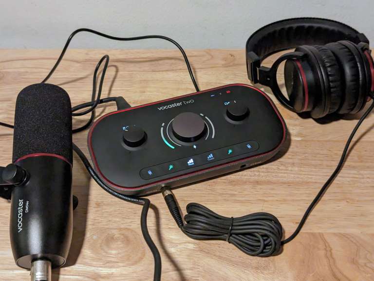 Focusrite Vocaster Two Studio Podcasting Kit review - Podcasting made ...