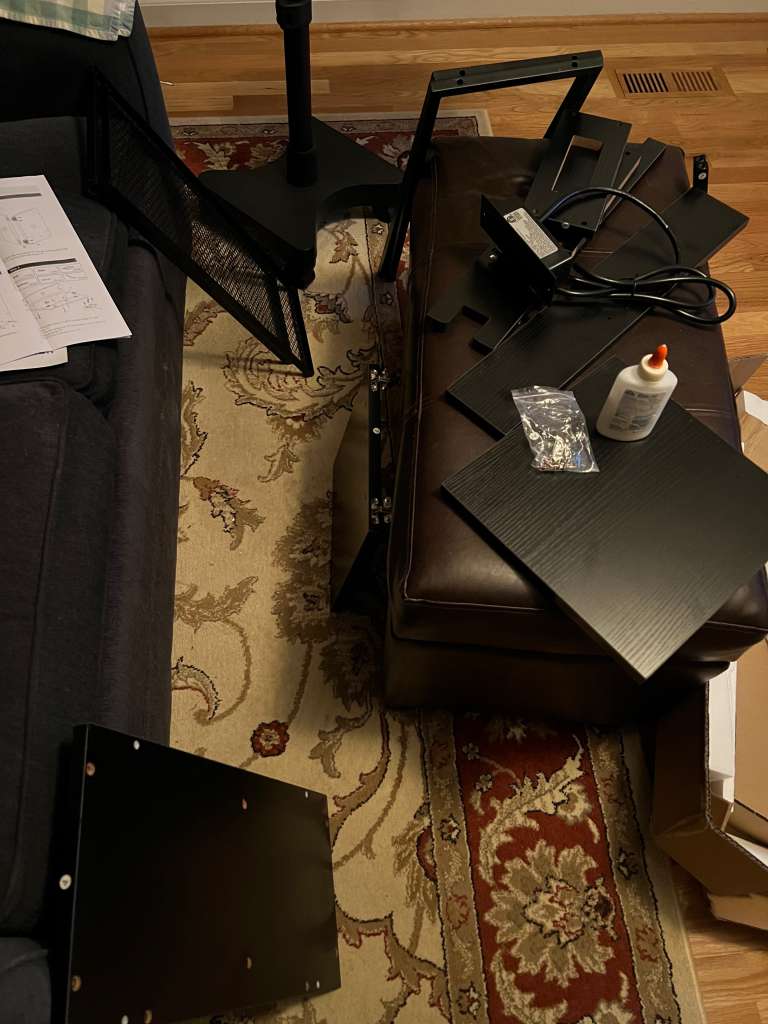 Wasagun powered end table review - organized power and storage - The ...