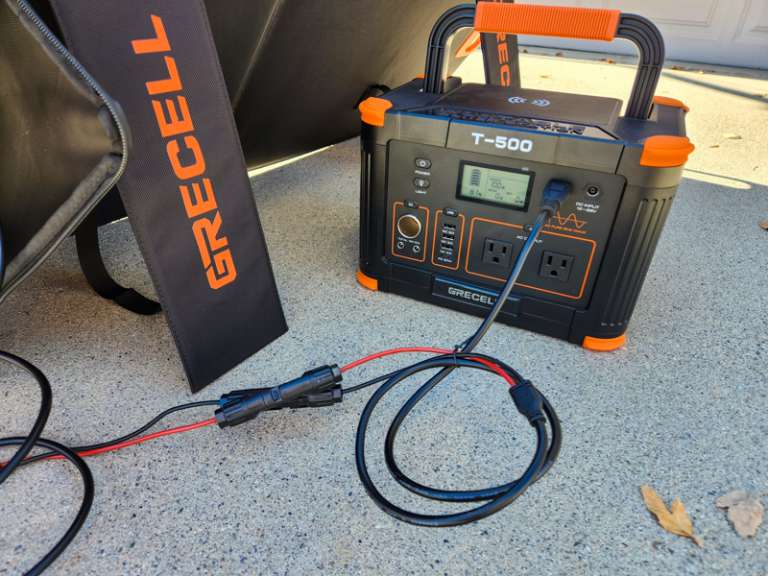 GRECELL 100W Portable Solar Panel review - great companion to a solar ...
