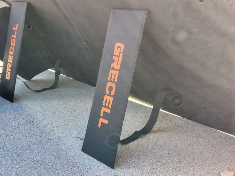 GRECELL 100W Portable Solar Panel review - great companion to a solar ...