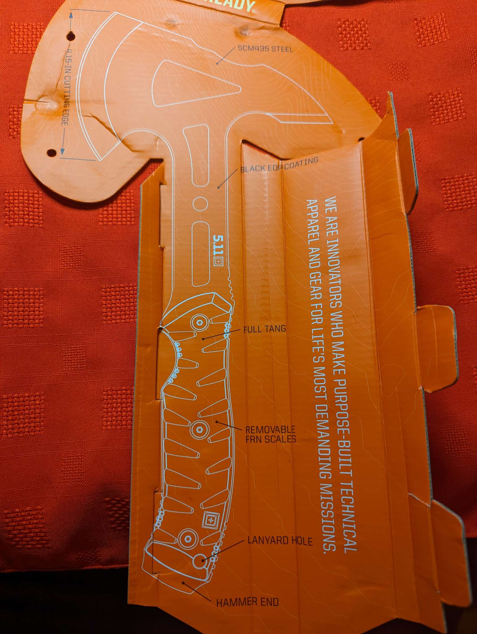 5.11 Tactical CFA Peacemaker Tomahawk review - The Gadgeteer