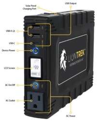 Lion Energy Lion TREK Portable Solar Generator review - Portable power supply with LiFePO4 and ...