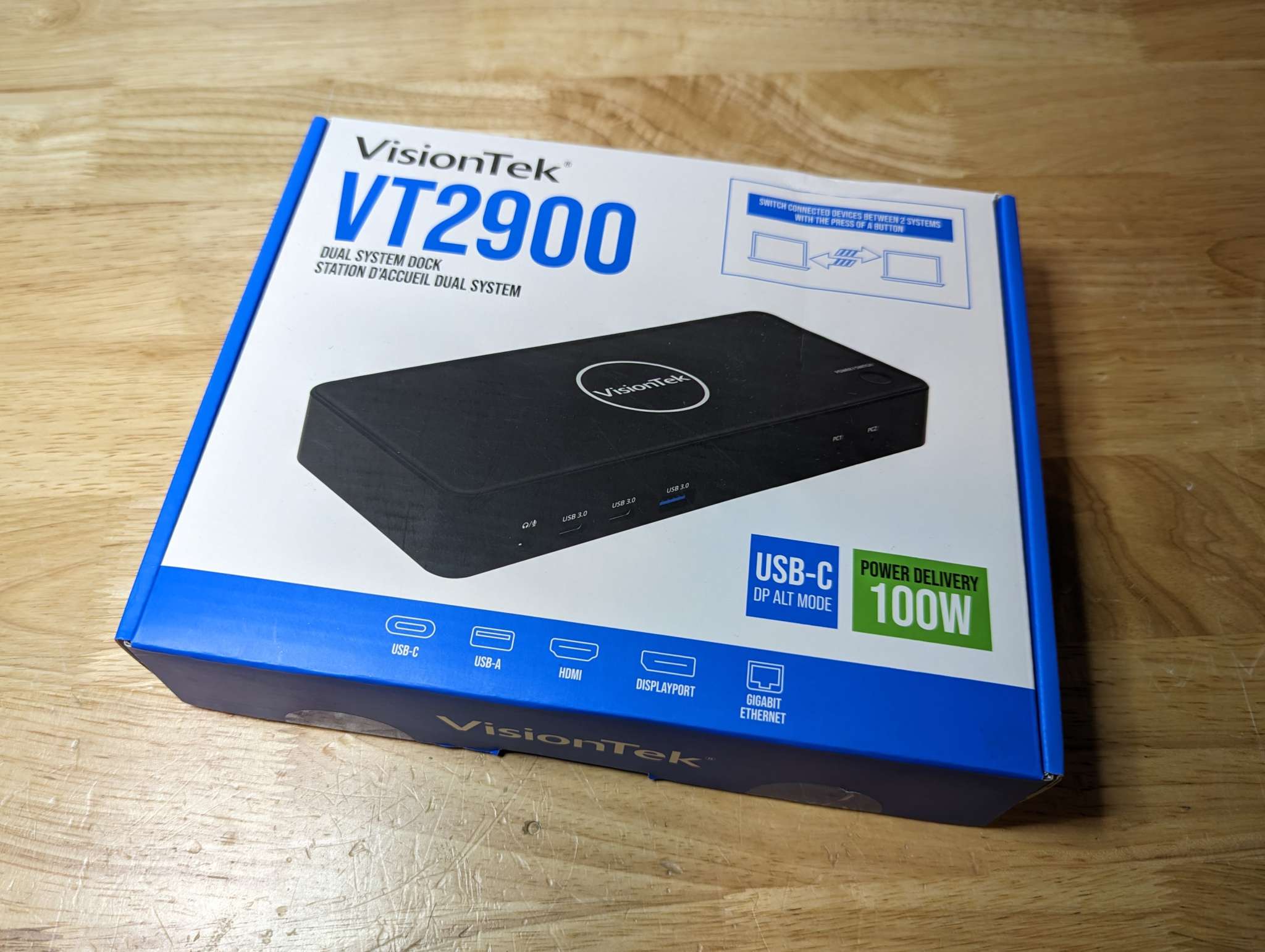 VisionTek VT2900 USB-C Dual System KVM Docking Station review - The Gadgeteer