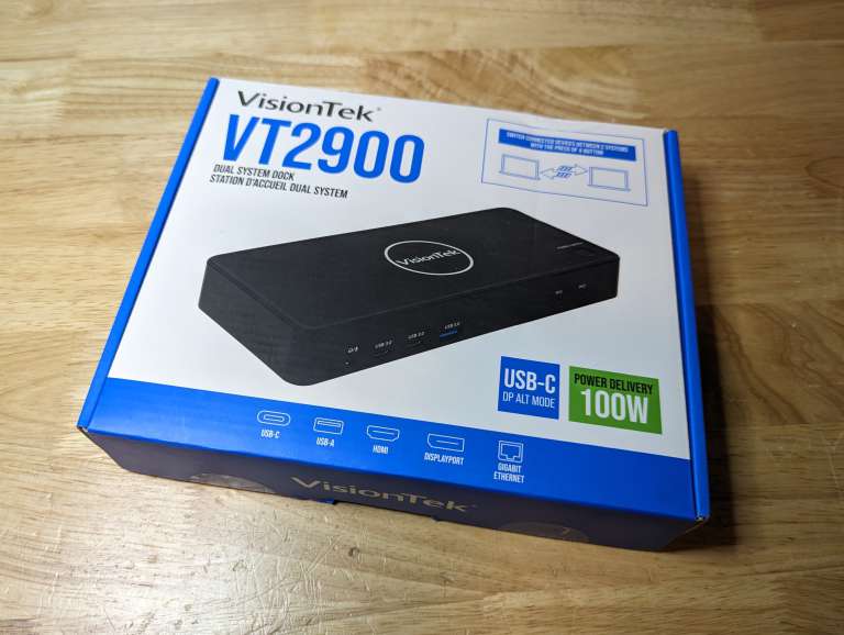 VisionTek VT2900 USB-C Dual System KVM Docking Station review - The ...