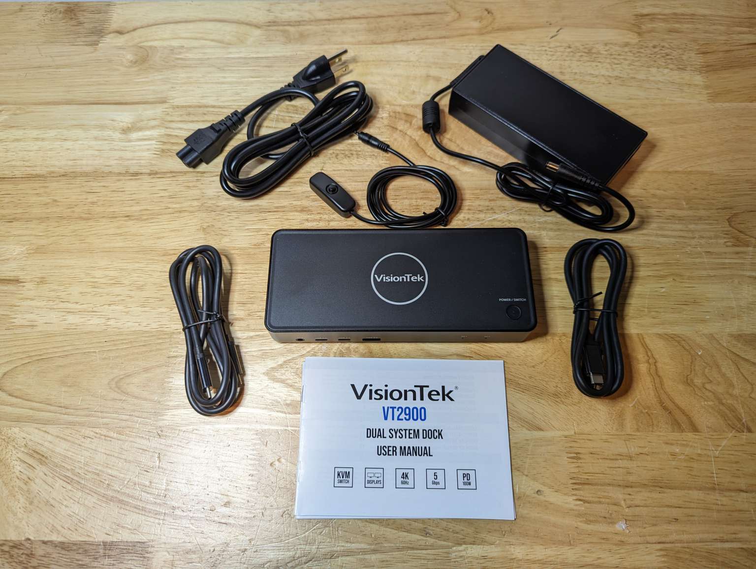 VisionTek VT2900 USB-C Dual System KVM Docking Station review - The ...