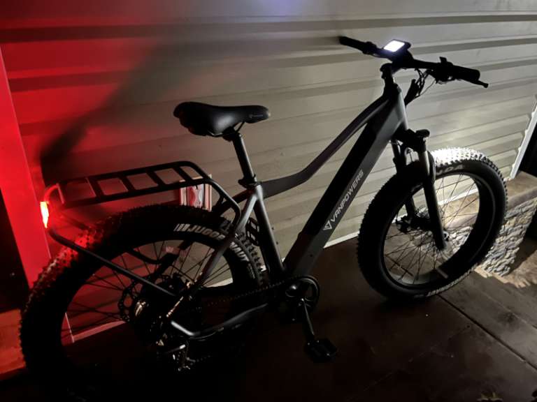 VANPOWERS Manidae Fat Tire eBike review - loads of fun on the trails ...