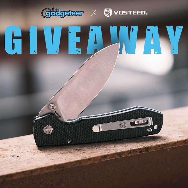 Win a Vosteed Raccoon pocket knife! - The Gadgeteer