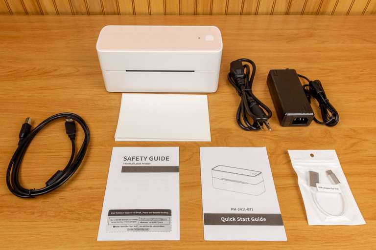 Itari 241BT shipping label thermal printer review - Labels made easy ...